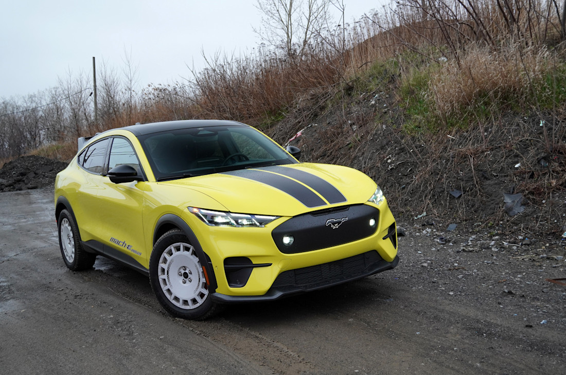 Ford Mustang Mach-E Rally 2025 : essai routier - AutoHebdo.net