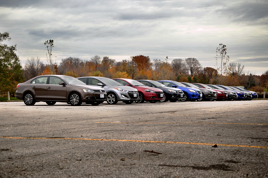 Mega Comparison Test: 2013-2014 Compact Cars - AutoTrader.ca